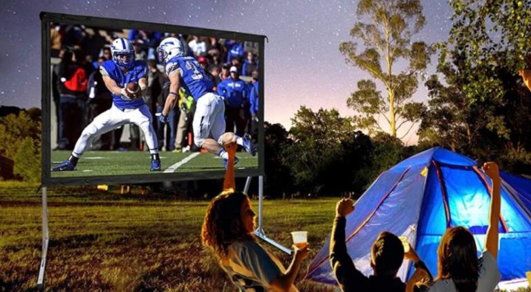 The Best Outdoor Projector Screens - Projector Leader